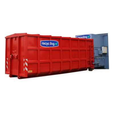 Stationaire perscontainer - Recycling.nl